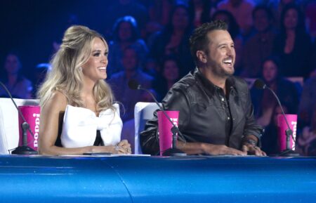 Carrie Underwood and Luke Bryan