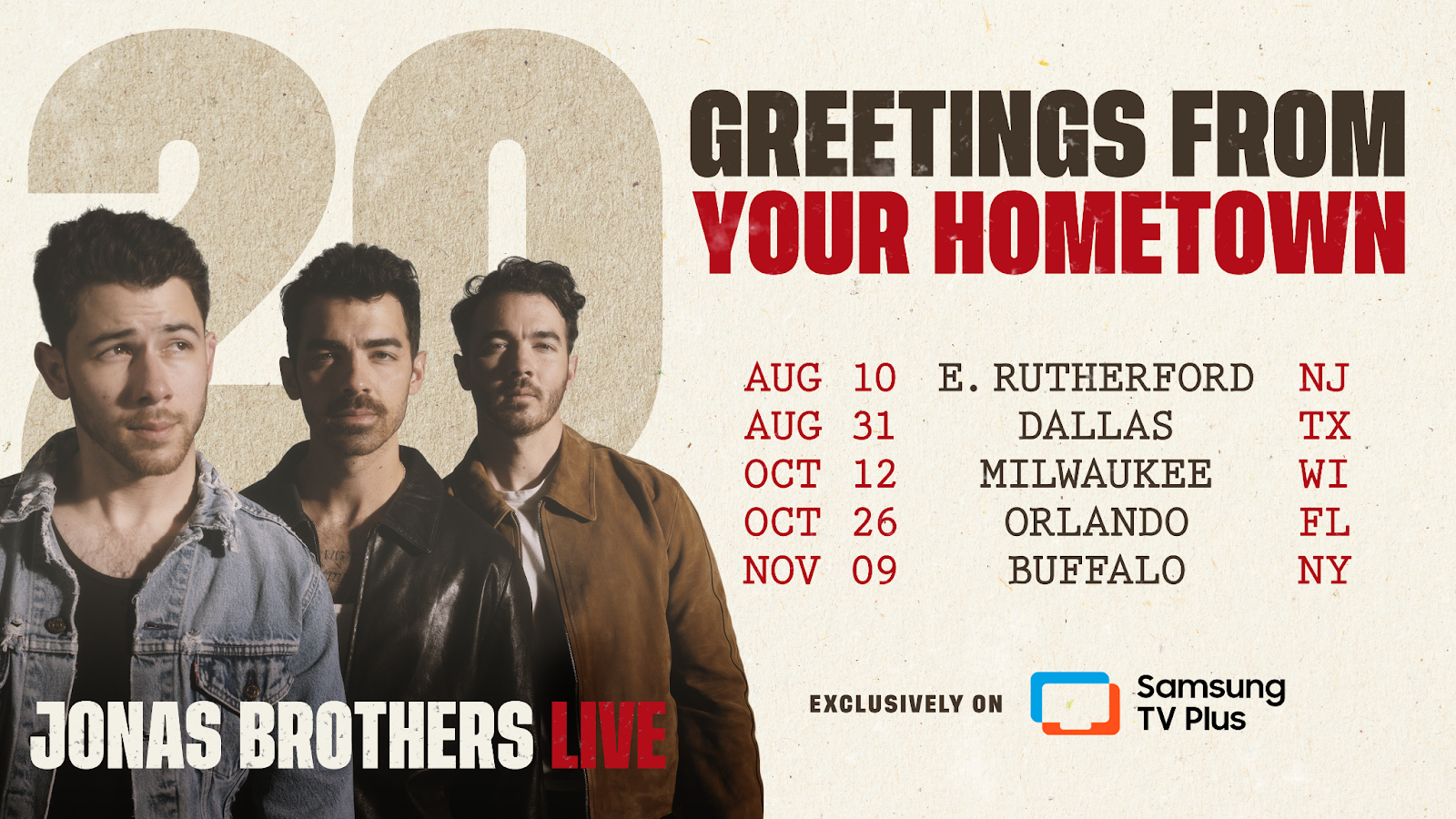How to Watch the Jonas Brothers’ JONAS20 Greetings From Your Hometown Concert | Entertainment ...