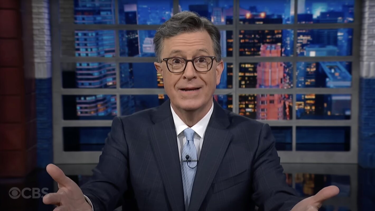 Stephen Colbert Imagines a Trump Phone Sex Line & Investigates Dead ...