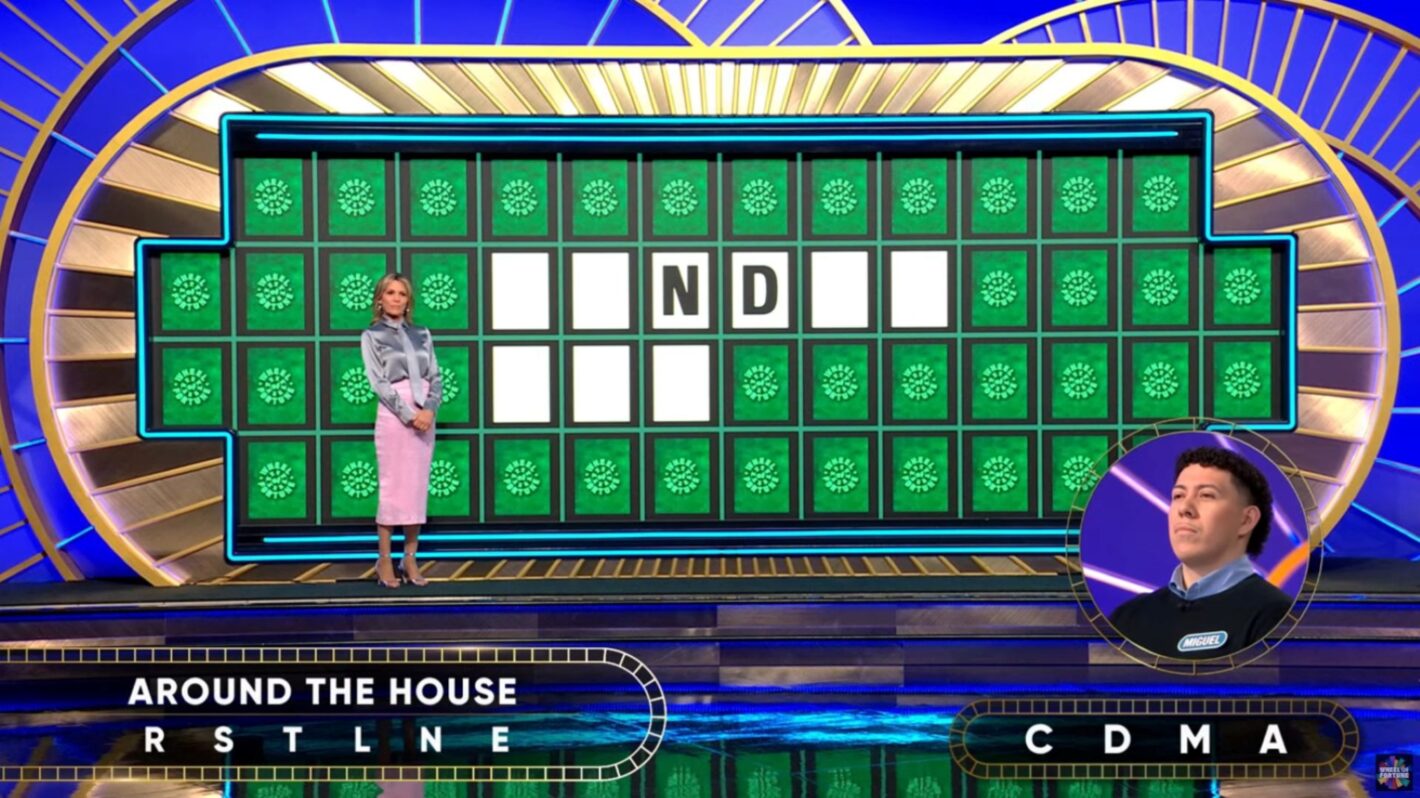 wheel of fortune contestant miguel martinez bonus round change