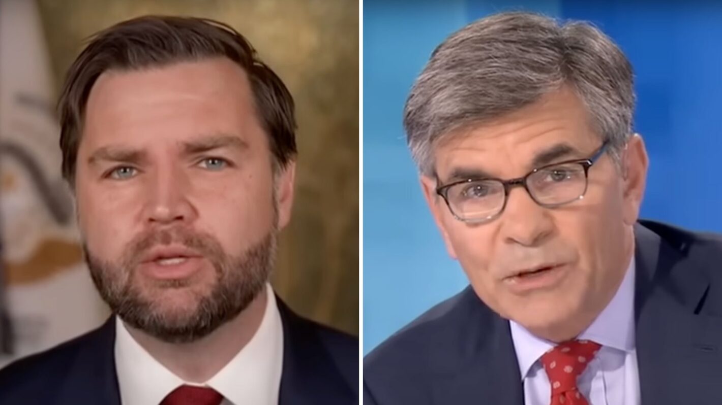 JD Vance Slams George Stephanopoulos After 'This Week' Host Cut Him Off ...