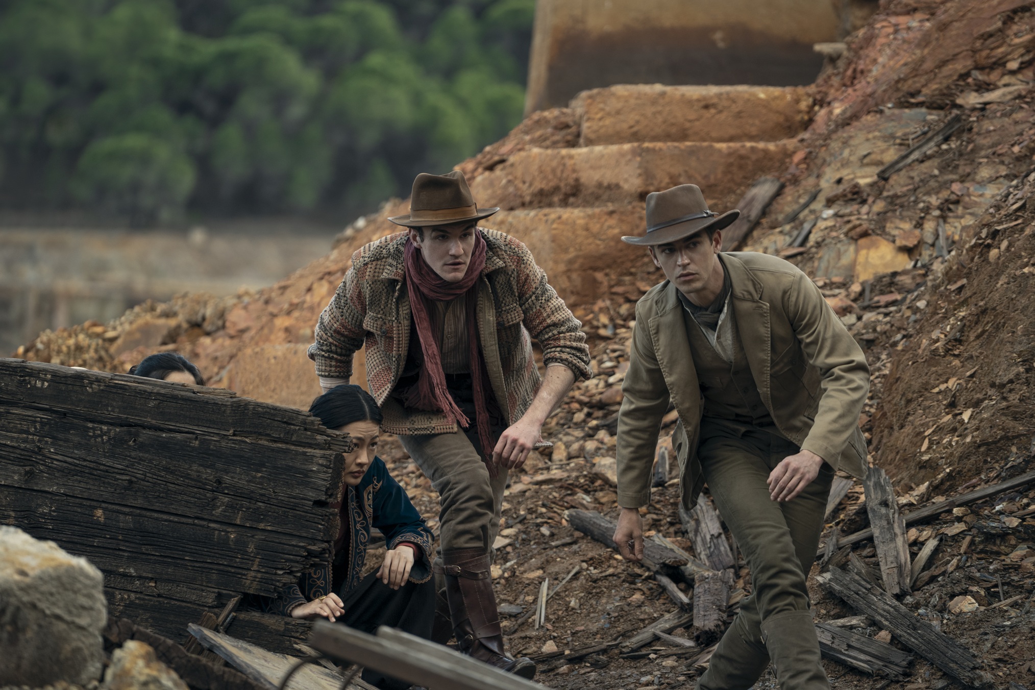 ‘Young Sherlock’: First Look at Hero Fiennes Tiffin & Colin Firth in ...