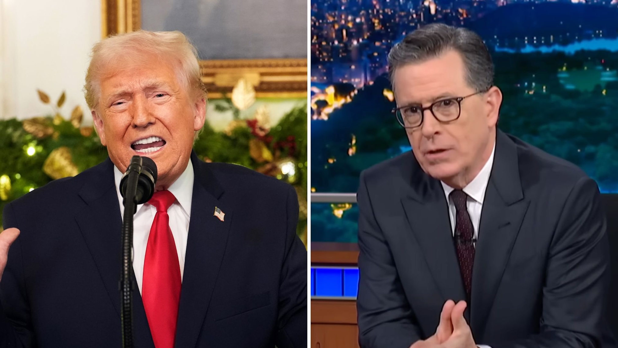 Donald Trump Rants About Stephen Colbert: 'CBS Should Put Him to Sleep'