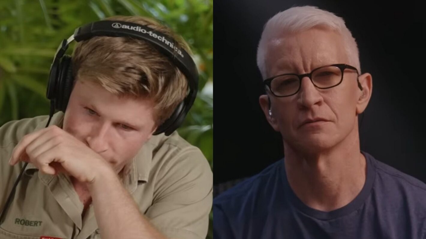 Robert Irwin Gets Emotional With Anderson Cooper About Grieving Steve Irwin